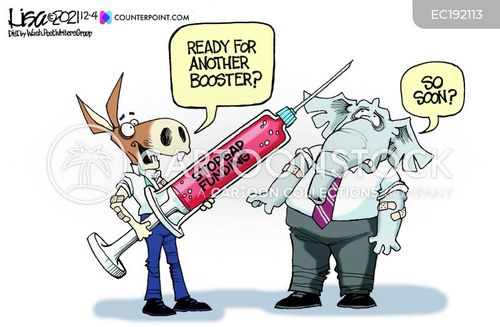 Funding Boost Cartoons and Comics - funny pictures from CartoonStock