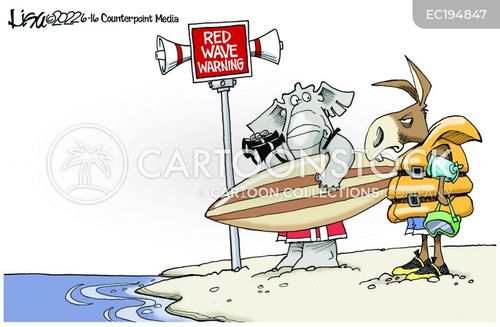 Warns Of New Wave Cartoons and Comics - funny pictures from CartoonStock