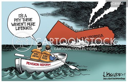 Pension Cartoon Cartoons and Comics - funny pictures from CartoonStock