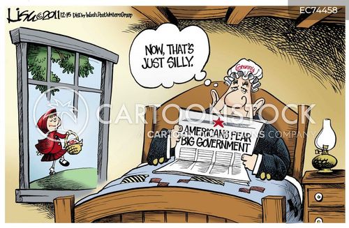 Government Corporation Control Political Cartoon Bramhall Cartoons For