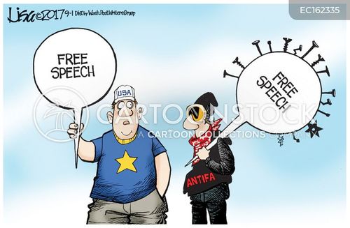 Antifa Cartoons and Comics - funny pictures from CartoonStock