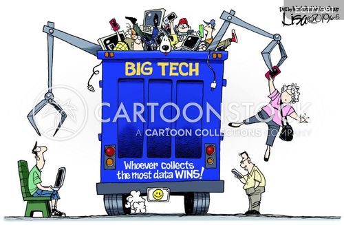 Big Data Mining Cartoons and Comics - funny pictures from CartoonStock