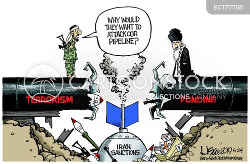 Iran - Us Conflict Cartoons and Comics - funny pictures from CartoonStock