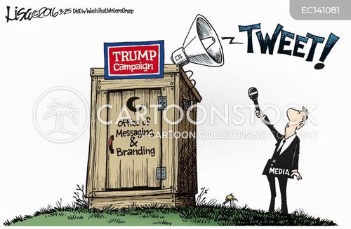 Divisive Messaging Cartoons and Comics - funny pictures from CartoonStock