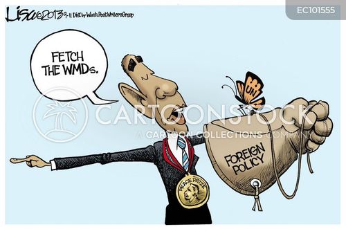 Wmd Report Cartoons and Comics - funny pictures from CartoonStock