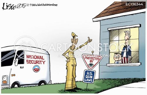 Arms Ownership Cartoons and Comics - funny pictures from CartoonStock