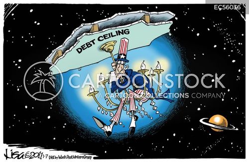 Benefits Ceiling Cartoons and Comics - funny pictures from CartoonStock