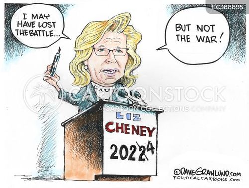 Rep Liz Cheney Cartoons and Comics - funny pictures from CartoonStock