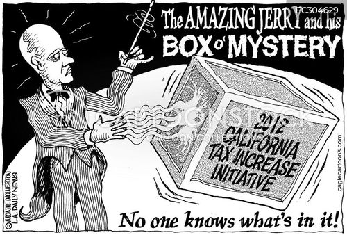 Mystery Box Cartoons and Comics - funny pictures from CartoonStock