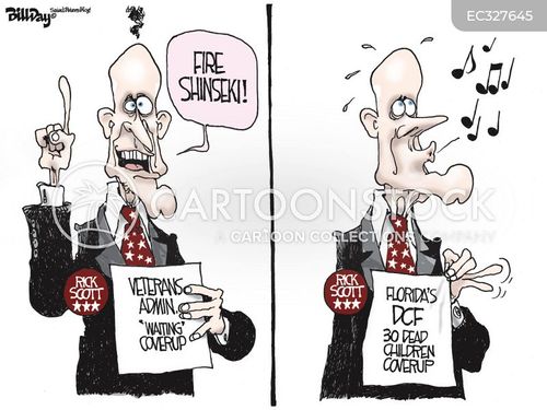 Rick Scott Cartoons and Comics - funny pictures from CartoonStock
