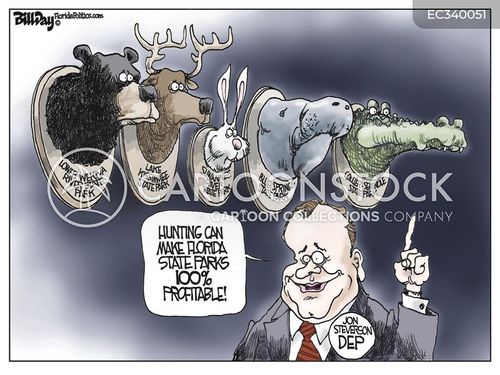 Florida State Parks Cartoons and Comics - funny pictures from CartoonStock