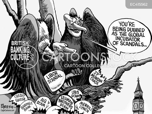 Barings Bank Cartoons and Comics - funny pictures from CartoonStock