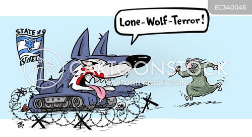 Lone Wolf Phenomenon Cartoons and Comics - funny pictures from CartoonStock