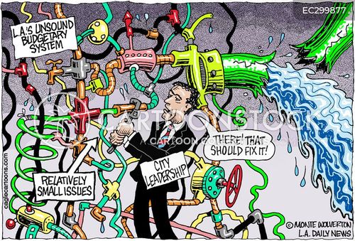 City Budget Cartoons and Comics - funny pictures from CartoonStock