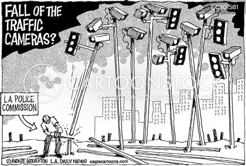 Traffic Monitoring Cartoons and Comics - funny pictures from CartoonStock