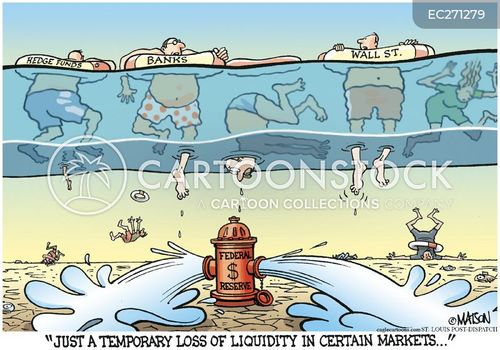 Liquid Assets Cartoons and Comics - funny pictures from CartoonStock