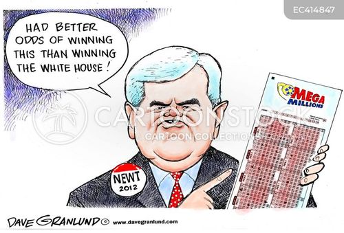 Campaign Lottery Cartoons and Comics - funny pictures from CartoonStock