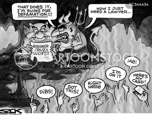 Lucifer Cruz Cartoons and Comics - funny pictures from CartoonStock