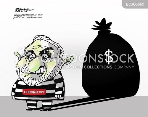 Odebrecht Case Cartoons and Comics - funny pictures from CartoonStock