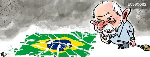 Lula Da Silva Cartoons and Comics - funny pictures from CartoonStock