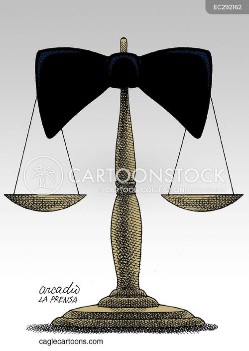 Falta De Justicia Cartoons and Comics - funny pictures from CartoonStock
