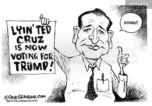Lyin Ted Cartoons and Comics - funny pictures from CartoonStock