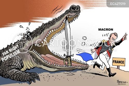 Macron's Victory Cartoons and Comics - funny pictures from CartoonStock
