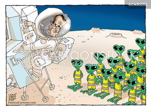 Close Encounters Cartoons and Comics - funny pictures from CartoonStock