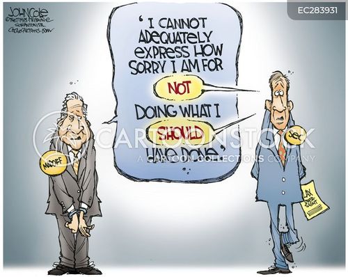 Blind Trust Cartoons and Comics - funny pictures from CartoonStock