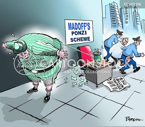 Madoff Ponzi Scheme Cartoons and Comics - funny pictures from CartoonStock