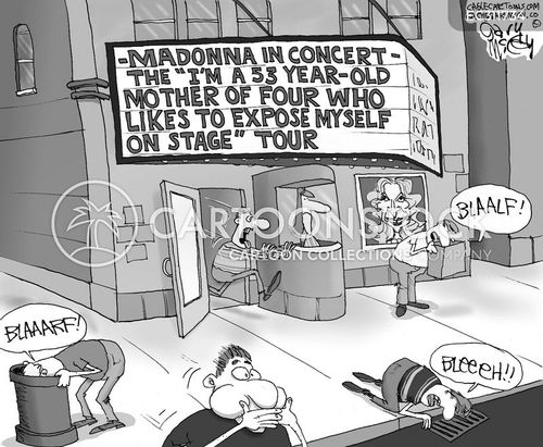 Madonna Cartoons and Comics - funny pictures from CartoonStock