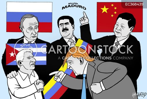 Trump And Maduro Cartoons and Comics - funny pictures from CartoonStock