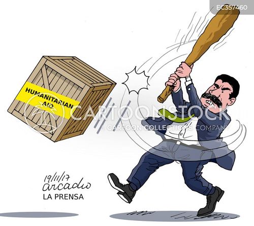 Poverty Aid Cartoons and Comics - funny pictures from CartoonStock