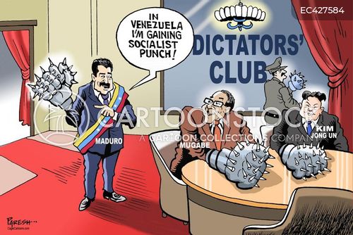 Admires Dictators Cartoons and Comics - funny pictures from CartoonStock