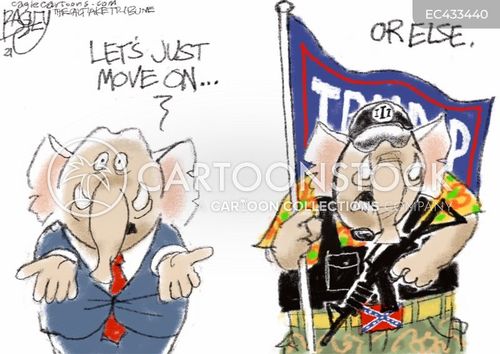 Gop Insurrection Cartoons and Comics - funny pictures from CartoonStock