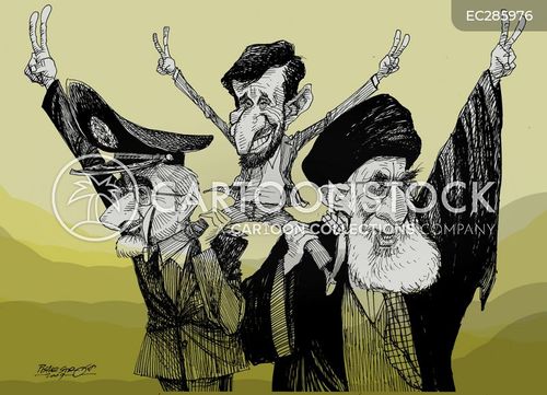 Iranian Achievements Cartoons and Comics - funny pictures from CartoonStock