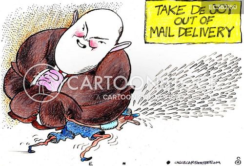 Mail Investigation Cartoons and Comics - funny pictures from CartoonStock
