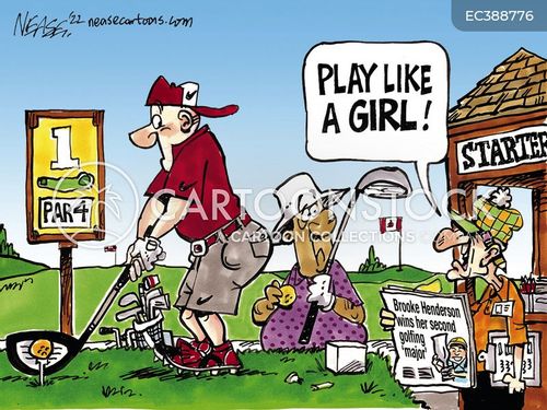 Brooke Henderson Cartoons and Comics - funny pictures from CartoonStock