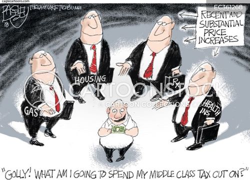 Makers And Takers Cartoons and Comics - funny pictures from CartoonStock