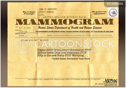 Mammogram Cartoons and Comics - funny pictures from CartoonStock