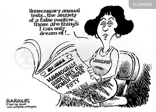 Mammogram Cartoons and Comics - funny pictures from CartoonStock