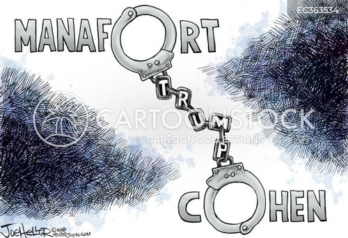 Cohen Manafort Cartoons and Comics - funny pictures from CartoonStock