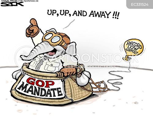 Political Mandate Cartoons and Comics - funny pictures from CartoonStock