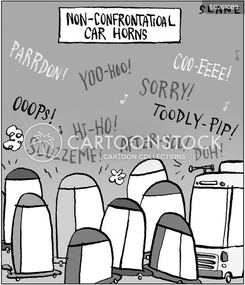 Road Manners Cartoons and Comics - funny pictures from CartoonStock
