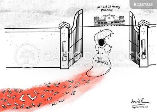 Marcos Return Cartoons and Comics - funny pictures from CartoonStock