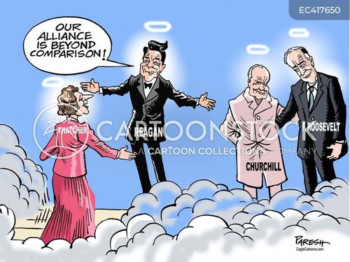 Thatcher Death Cartoons and Comics - funny pictures from CartoonStock