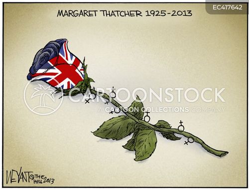 Thatcher Death Cartoons and Comics - funny pictures from CartoonStock