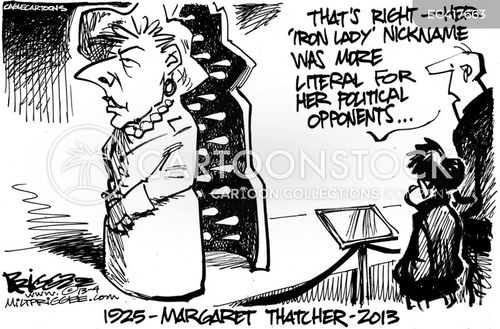 Britain's First Female Prime Minister Cartoons and Comics - funny ...