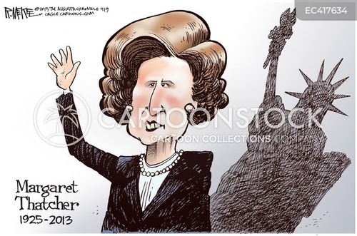 Margaret Thatcher Cartoons and Comics - funny pictures from CartoonStock