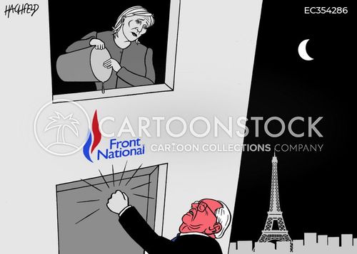 Le Pen Cartoons and Comics - funny pictures from CartoonStock